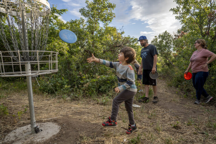 Weber State University opens new disc golf course on campus, available ...
